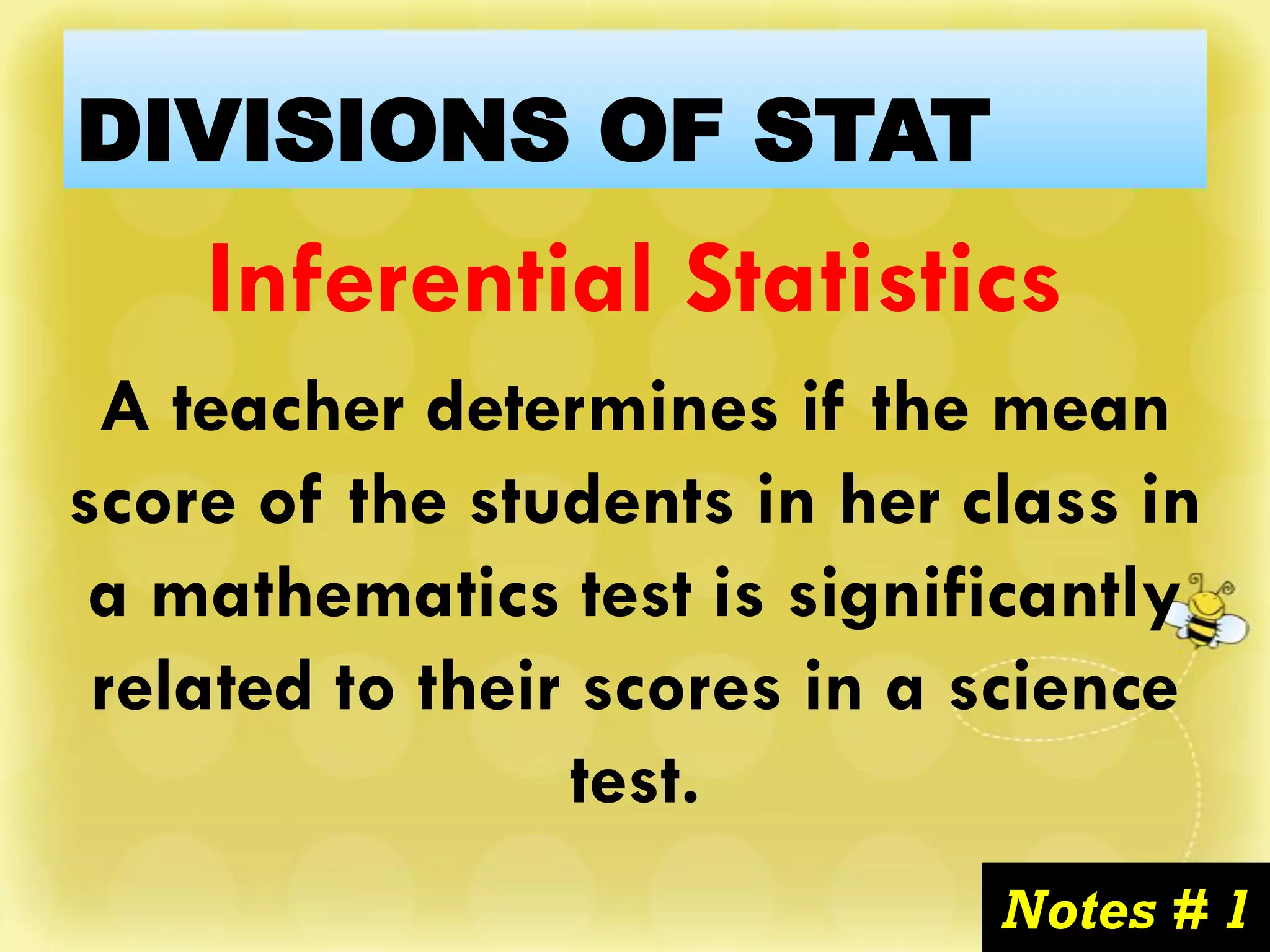 Introduction to Statistics - Basic Statistical Terms | PDF