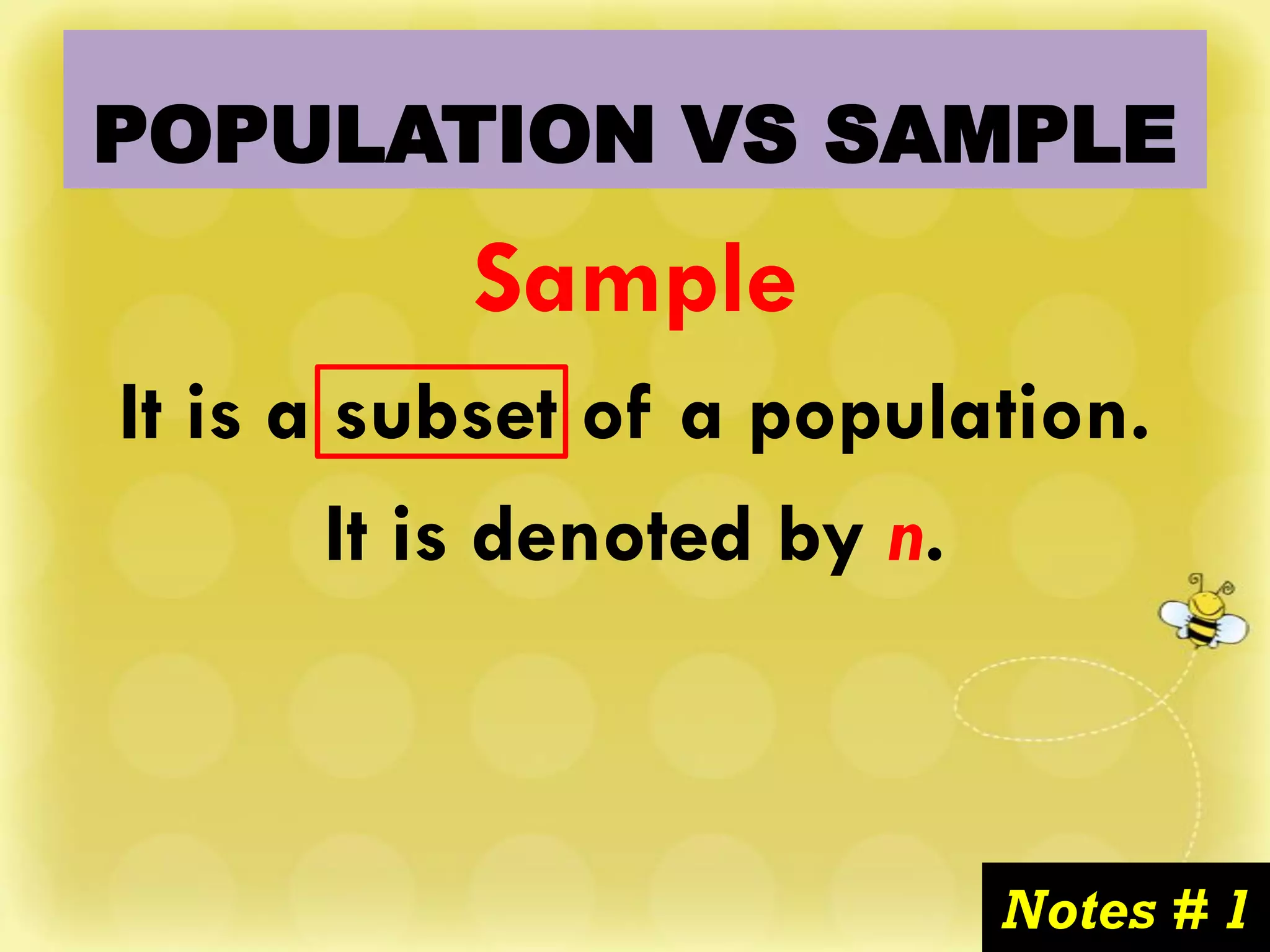 Introduction to Statistics - Basic Statistical Terms | PDF