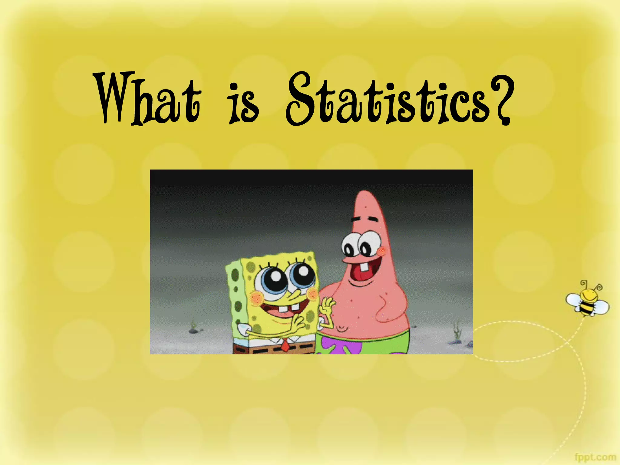 Introduction to Statistics - Basic Statistical Terms | PDF