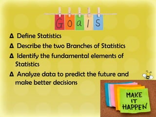 Introduction to Statistics - Basic Statistical Terms | PDF