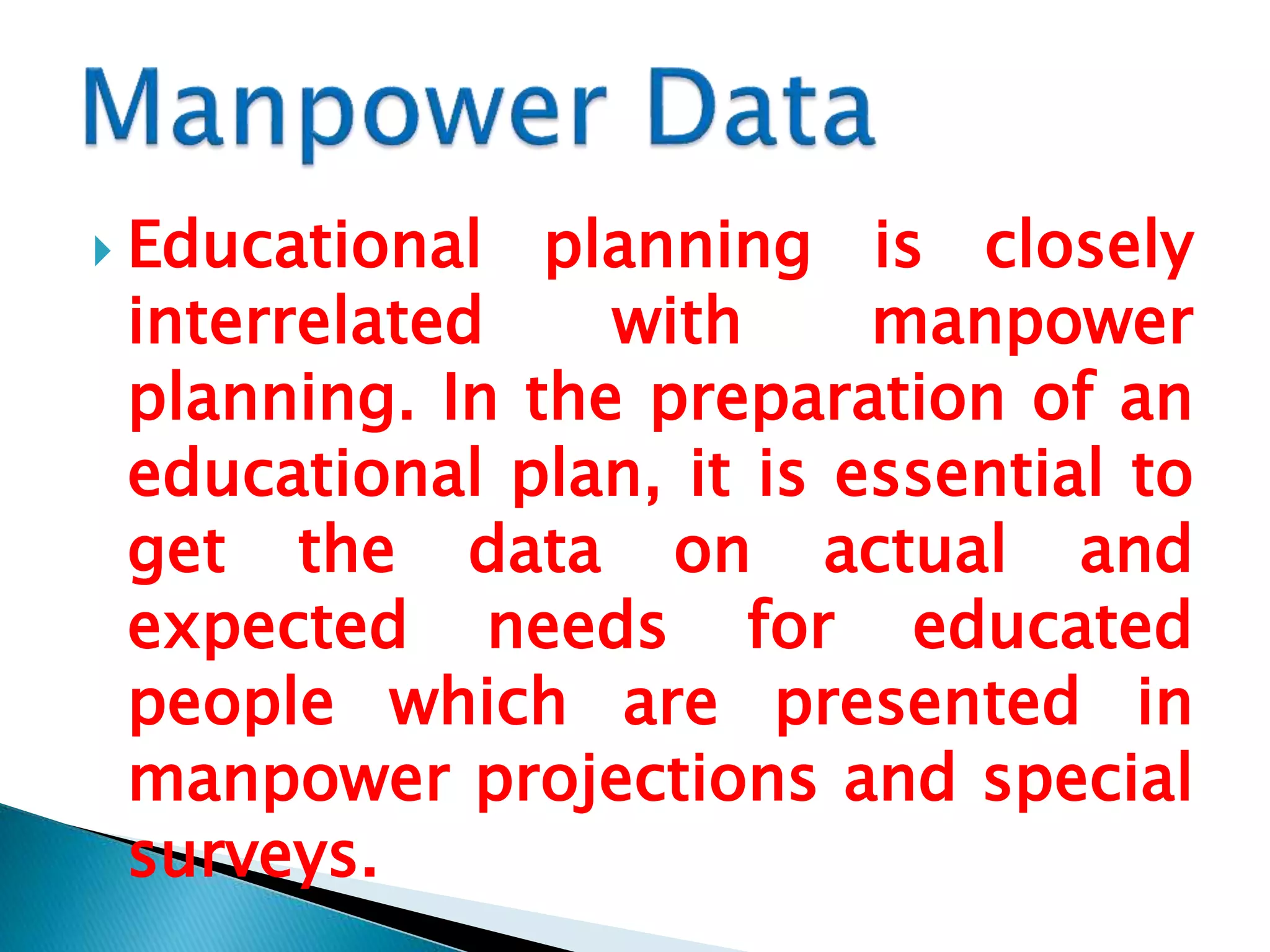 Basic statistical tools in educational planning | PPTX