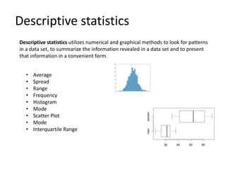 Basic statistics 1 | PPTX