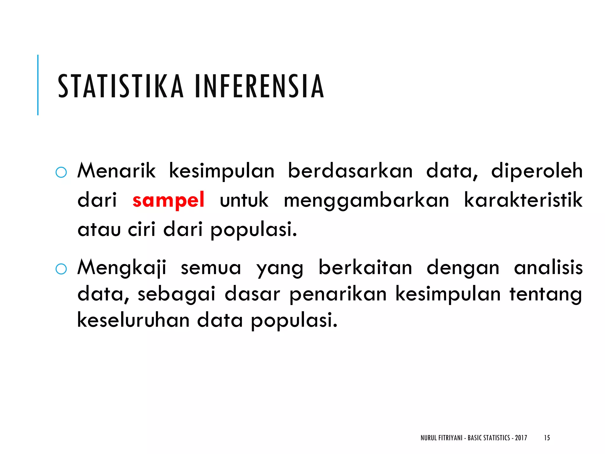 Basic statistics 1 - statistics (preface) | PDF