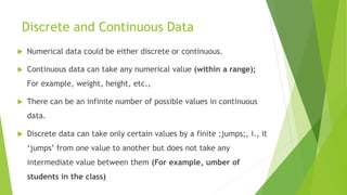 Basic statistics | PPTX