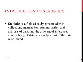Basic statistics | PPT