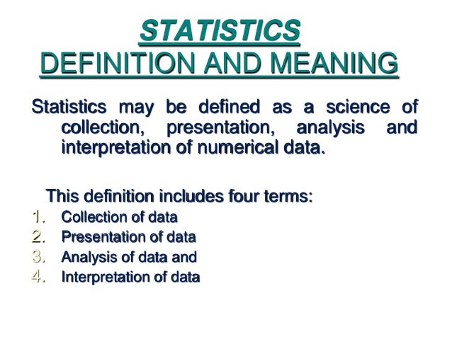 Basic Statistics By Neeraj Bhandari Surkhet Nepal Basic Statistics By Neeraj Bhandari Surkhet Nepal