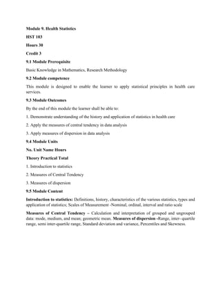 understanding BASIC STATISTICS for medical social work level.docx
