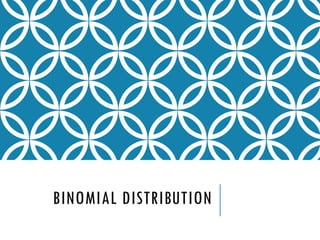 Basic statistics 5 - binomial distribution | PDF