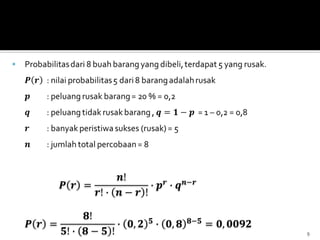 Basic statistics 5 - binomial distribution | PDF