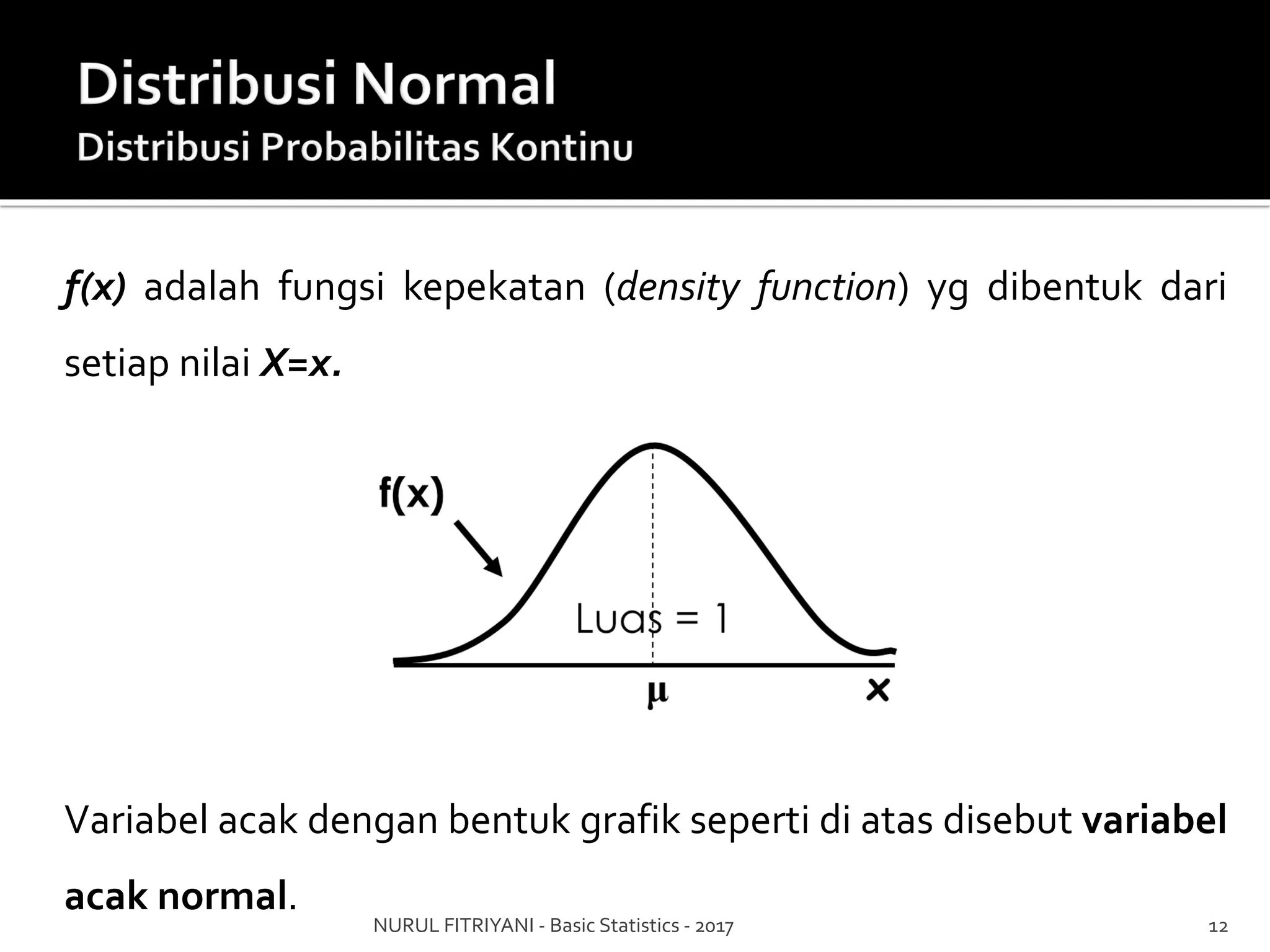 Basic statistics 7 - normal distribution | PDF