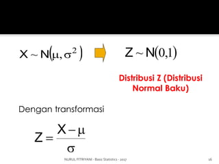 Basic statistics 7 - normal distribution | PDF