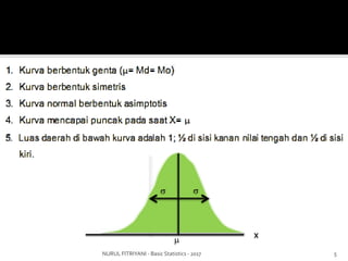 Basic statistics 7 - normal distribution | PDF