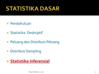 Basic statistics 8 - statistical estimation | PDF