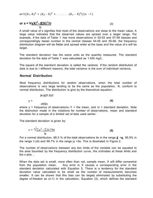 Basic Statistics Concepts | PDF