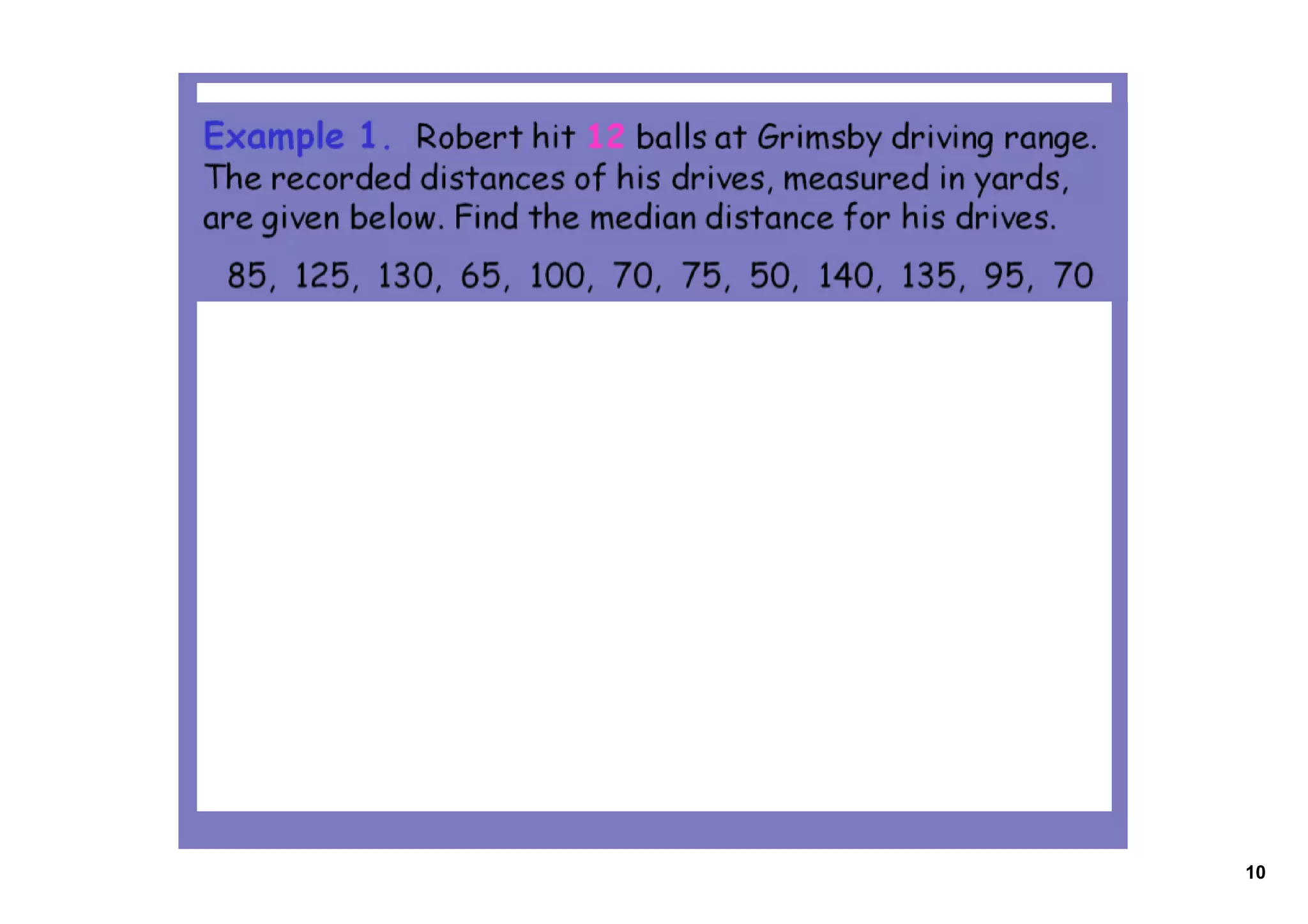 Basic statistics revision | PPT
