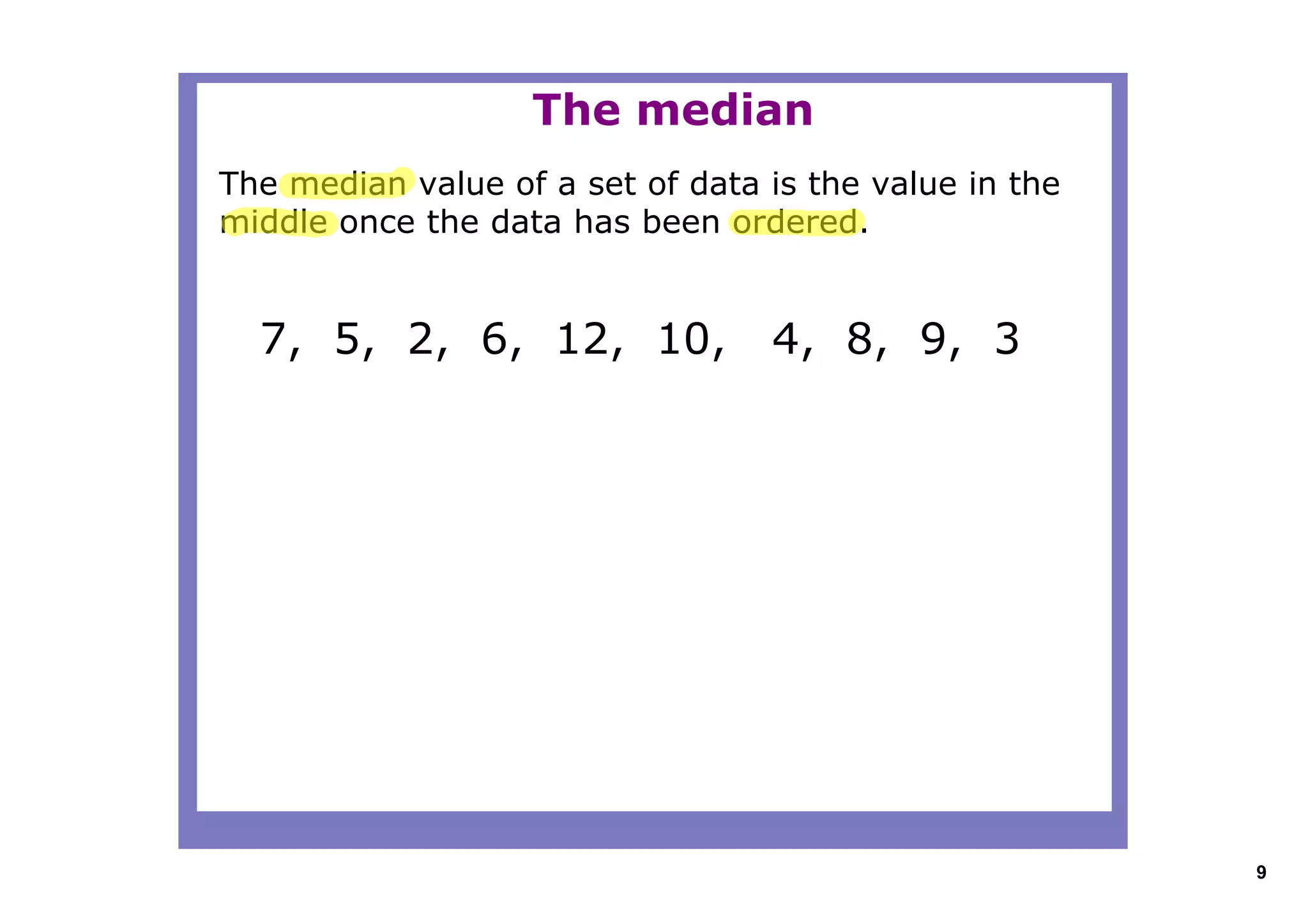Basic statistics revision | PPT