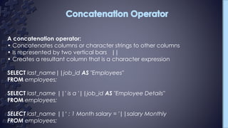 Basic SQL Statments | PPT
