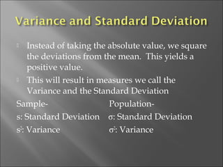 Basic stat review | PPT