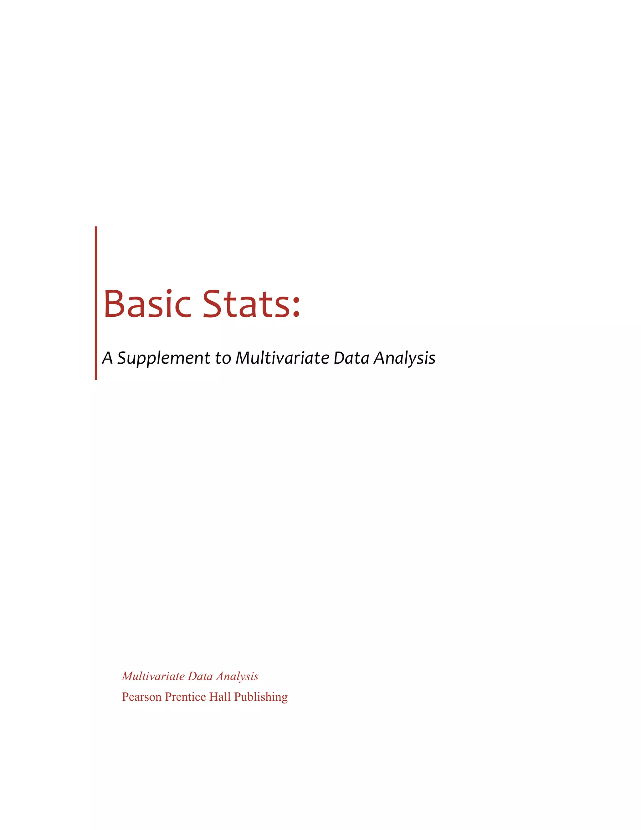 Basic stats | PDF