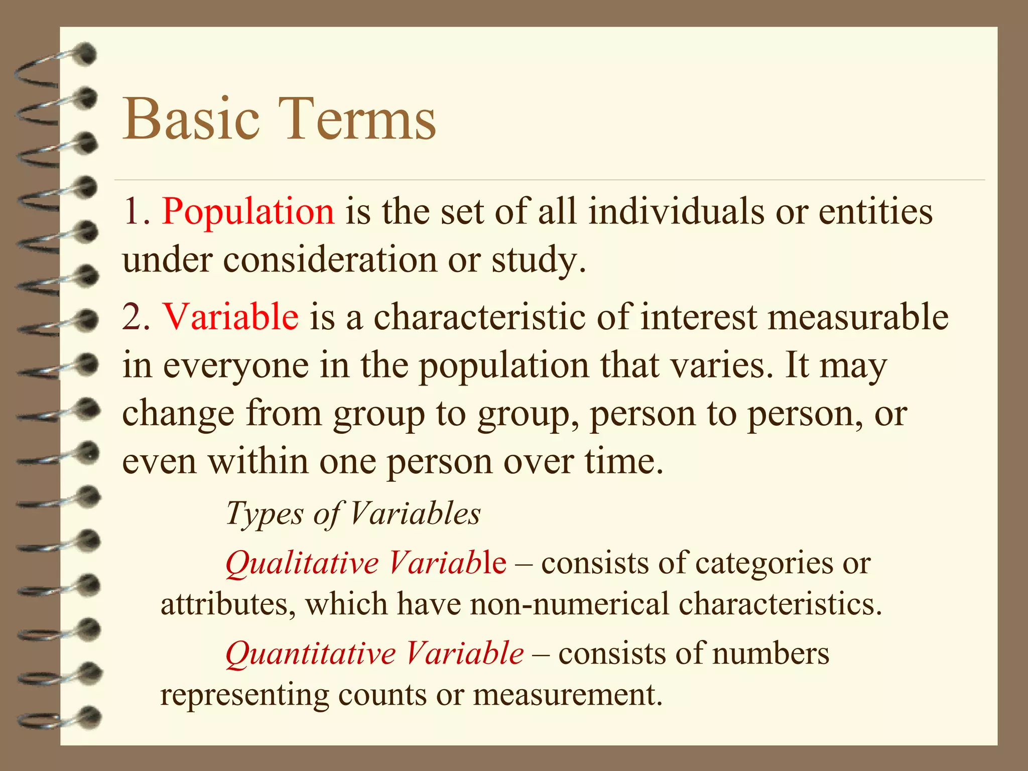 Basic stat tools | PDF