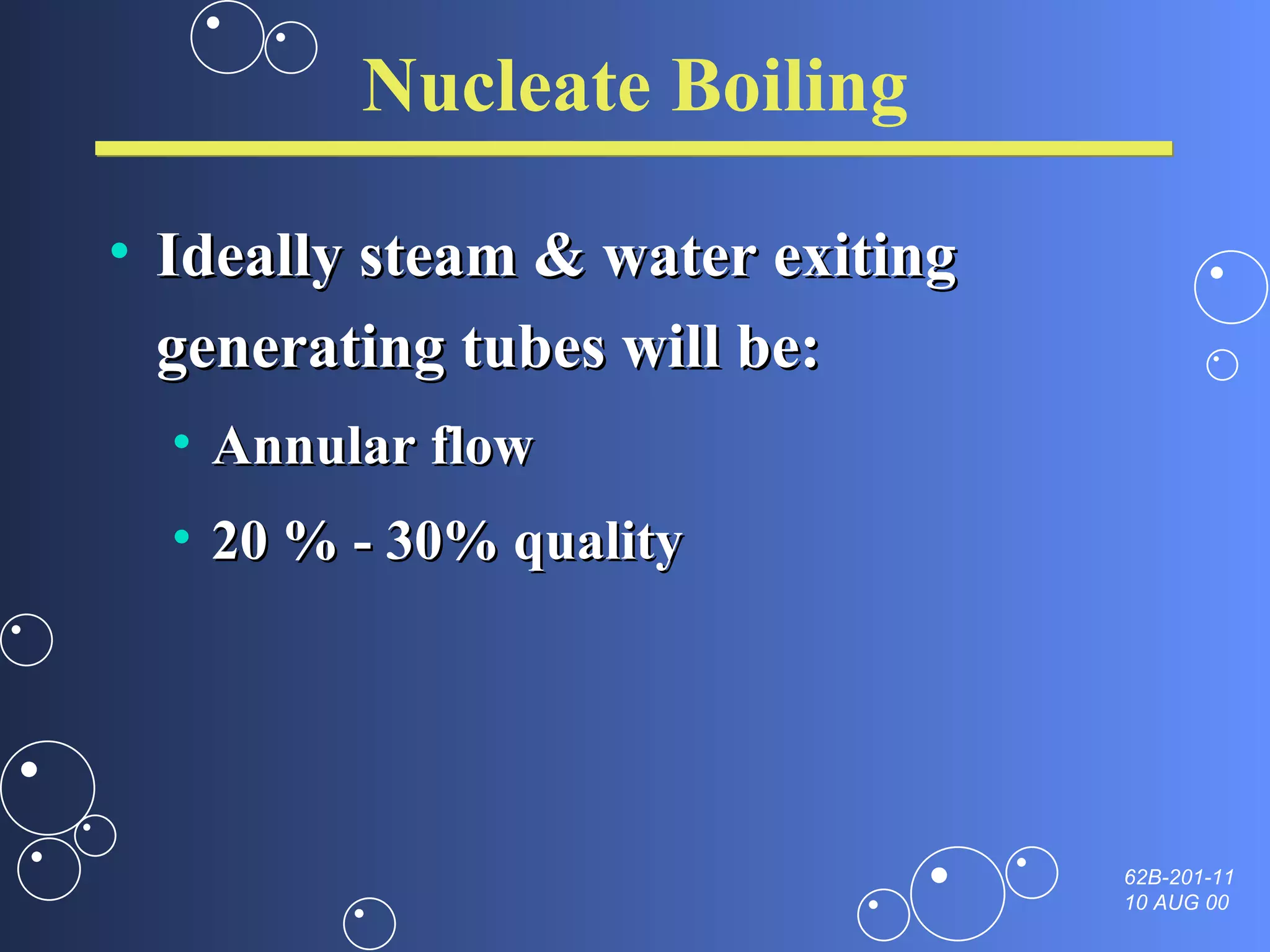 Basic steam engineering nucleate boiling ppt | PPT