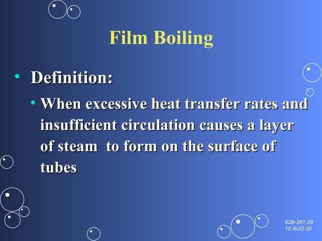 Basic steam engineering nucleate boiling ppt | PPT | Chemistry | Science