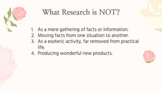 Basic Steps for Research | PPT