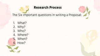 Basic Steps for Research | PPT