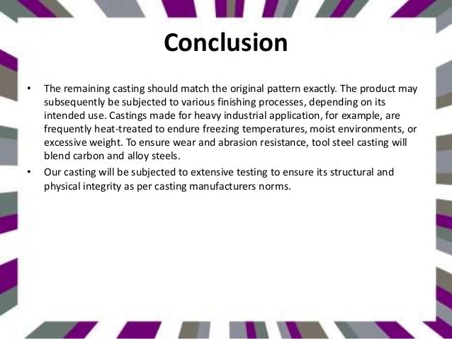 6 Types Of Casting Processes | PPT