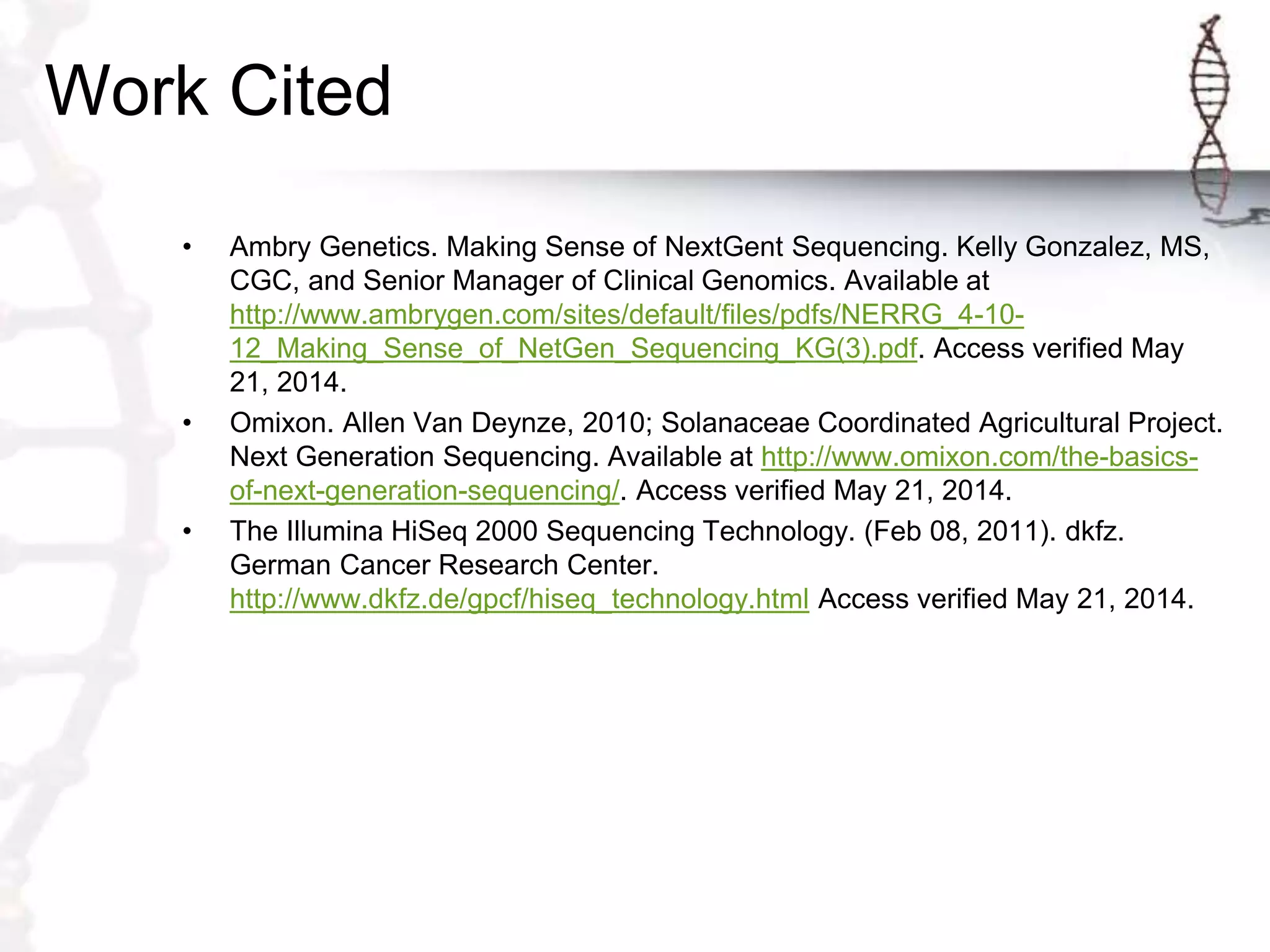 Basic Steps of the NGS Method | PPTX