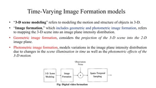 Basic Steps of Video Processing - unit 4 (2).pdf | 3-D Graphics ...
