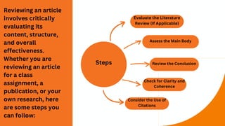 Basic Steps to Review an Article.pptx