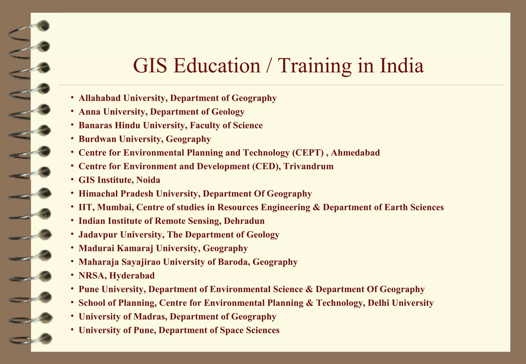 Basics to gis concepts unit i | PPT