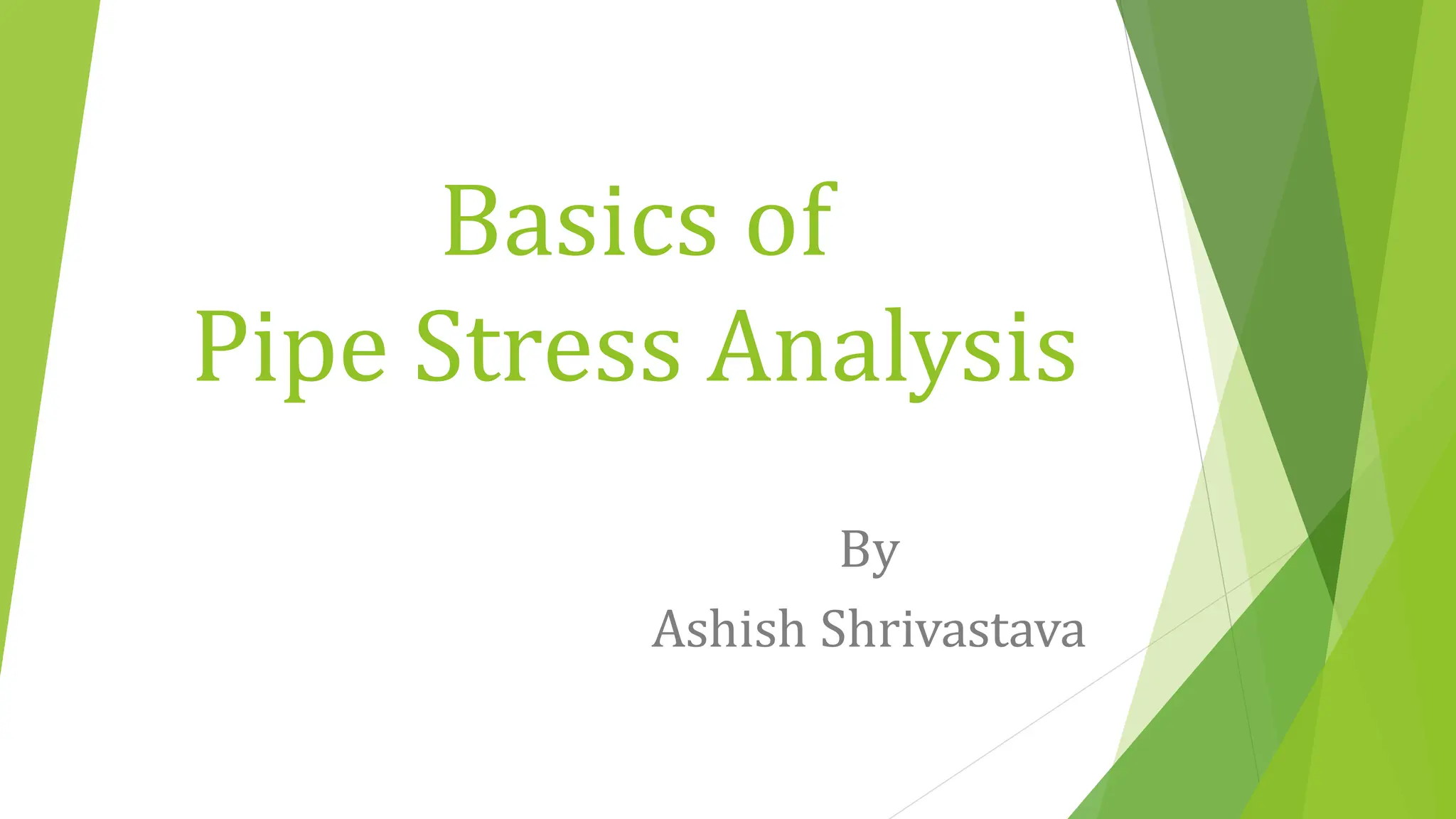 Piping Basic stress analysis by engineering | PDF