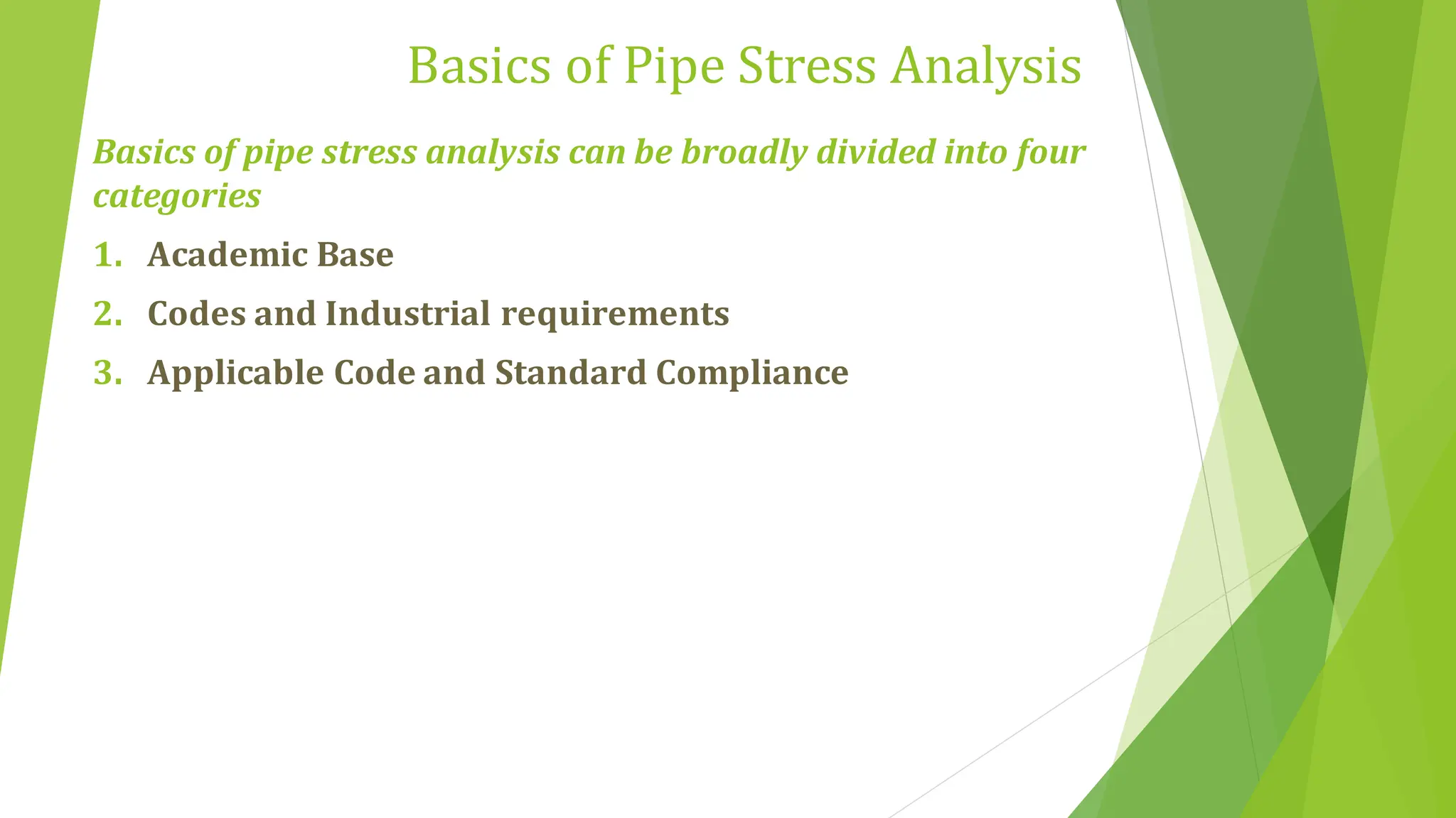 Piping Basic stress analysis by engineering | PDF