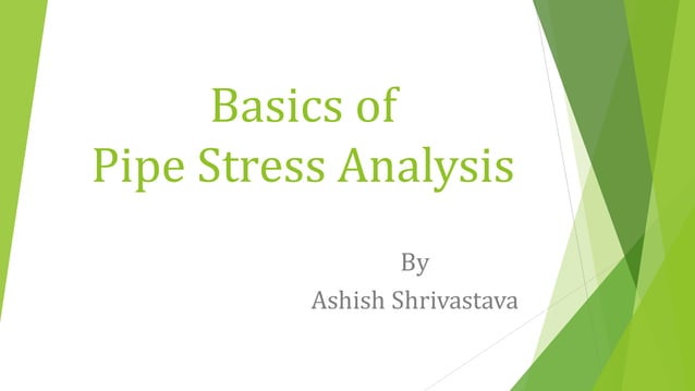 Piping Basic stress analysis by engineering | PDF