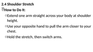 BASIC STRETCHING in badminton......................................pptx