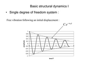 Basic dynamics of structures in Civil Engineering | PPT