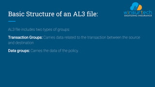 Basic Structure of AL3 File | PPTX