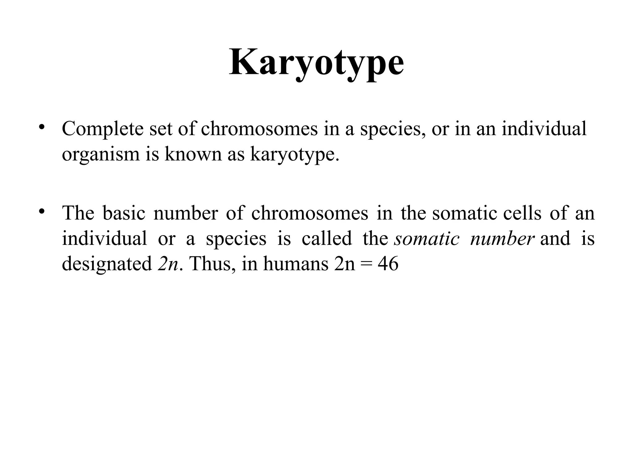 Basic structure of chromosome and its components | PPTX