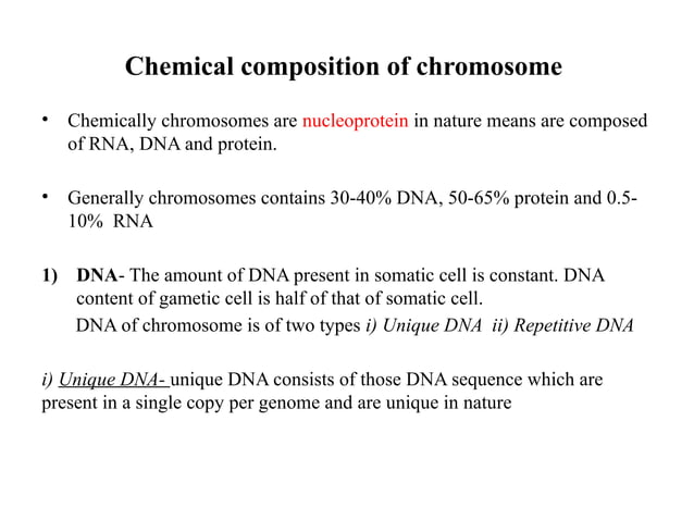 Basic structure of chromosome and its components | PPTX | Biological ...
