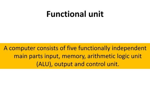 BASIC STRUCTURE OF COMPUTERS.pptx | Operating Systems | Computer ...