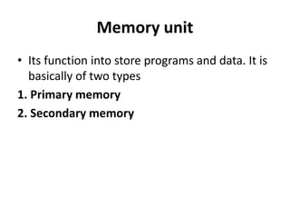BASIC STRUCTURE OF COMPUTERS.pptx