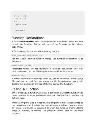 Basic structure of c programming | DOCX