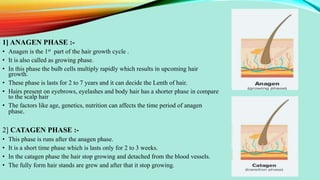 Basic structure of hair and hair growth cycle.pptx