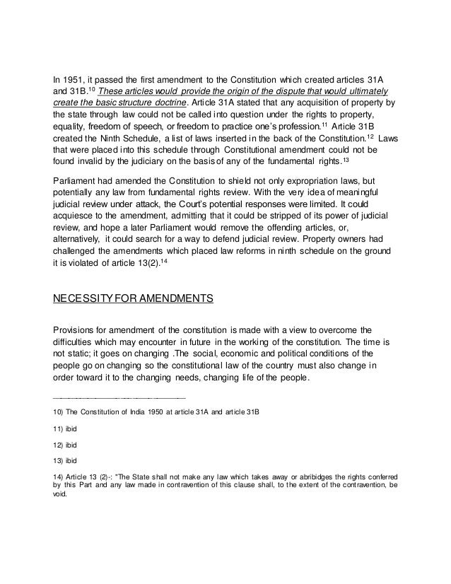 Basic structure of indian constituion(1)