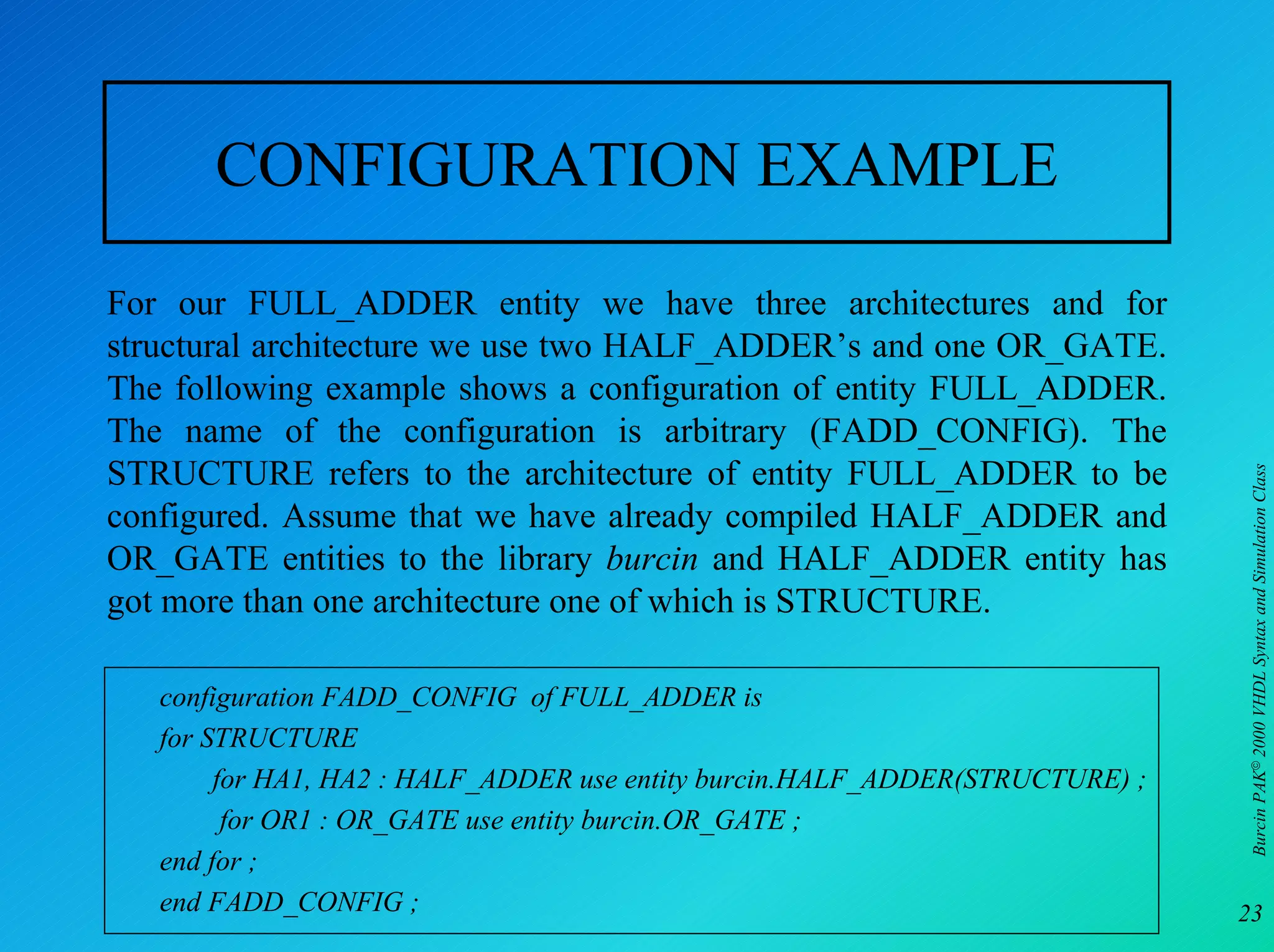 Basic Structures In Vhdl Ppt 4222