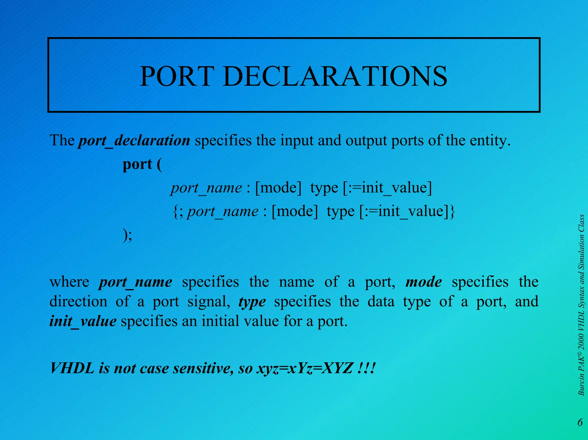 Basic structures in vhdl | PDF | Programming Languages | Computing
