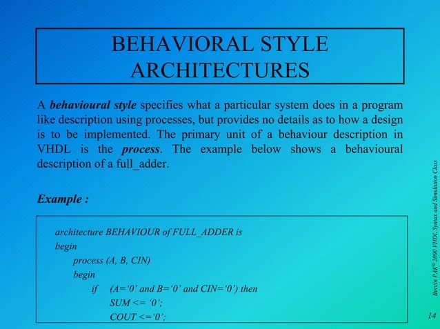 Basic structures in vhdl | PDF | Programming Languages | Computing