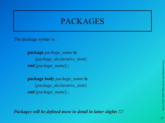 Basic Structures In Vhdl Ppt 